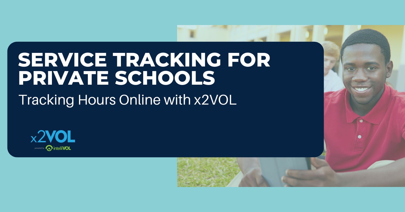 Online service tracking for private schools